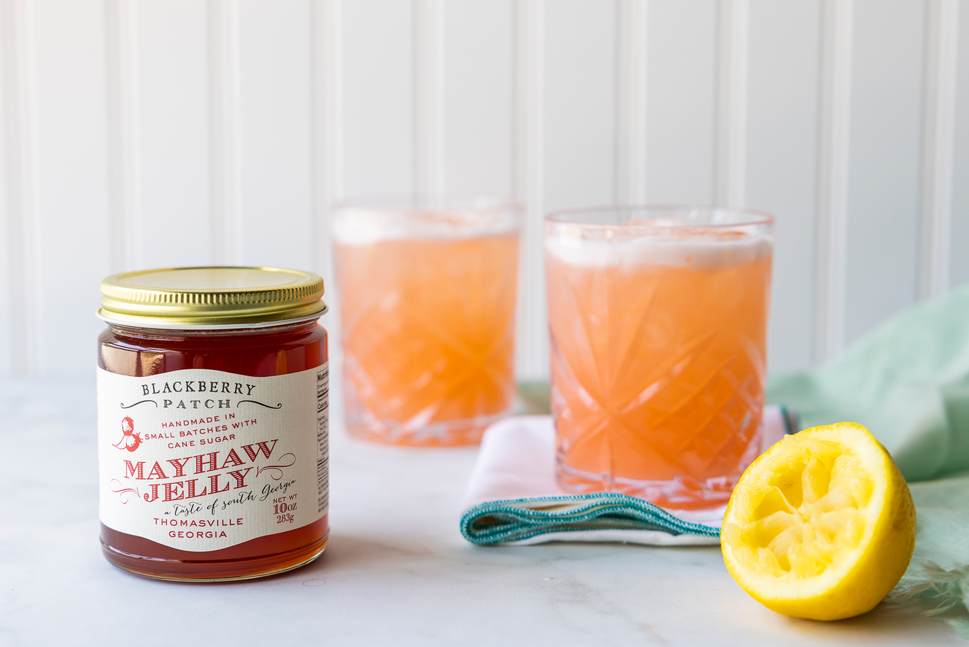 Mayhaw Jelly Gin Cocktail - Blackberry Patch Fruit Syrups, Preserves ...