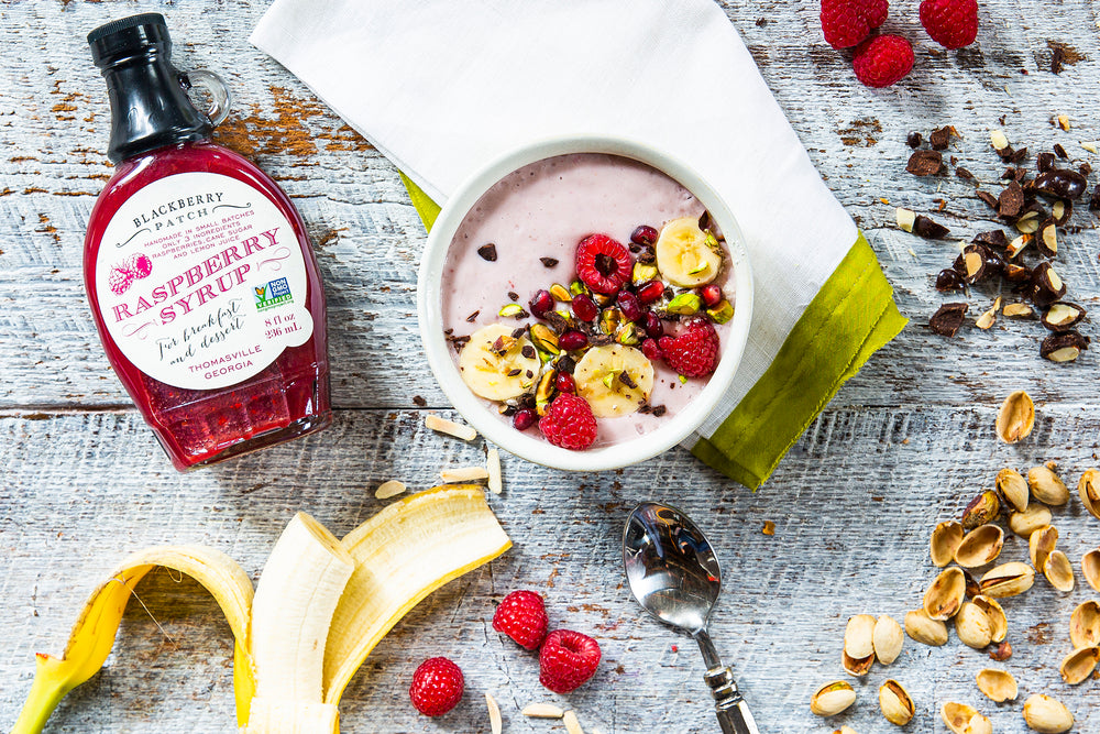 Raspberry Smoothie Bowl - Blackberry Patch Fruit Syrups, Preserves and ...