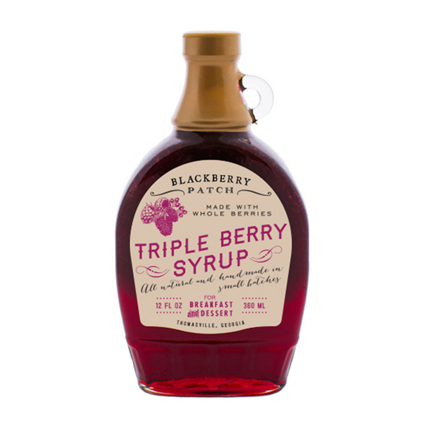 Triple Berry Classic Syrup - Blackberry Patch Fruit Syrups, Preserves ...