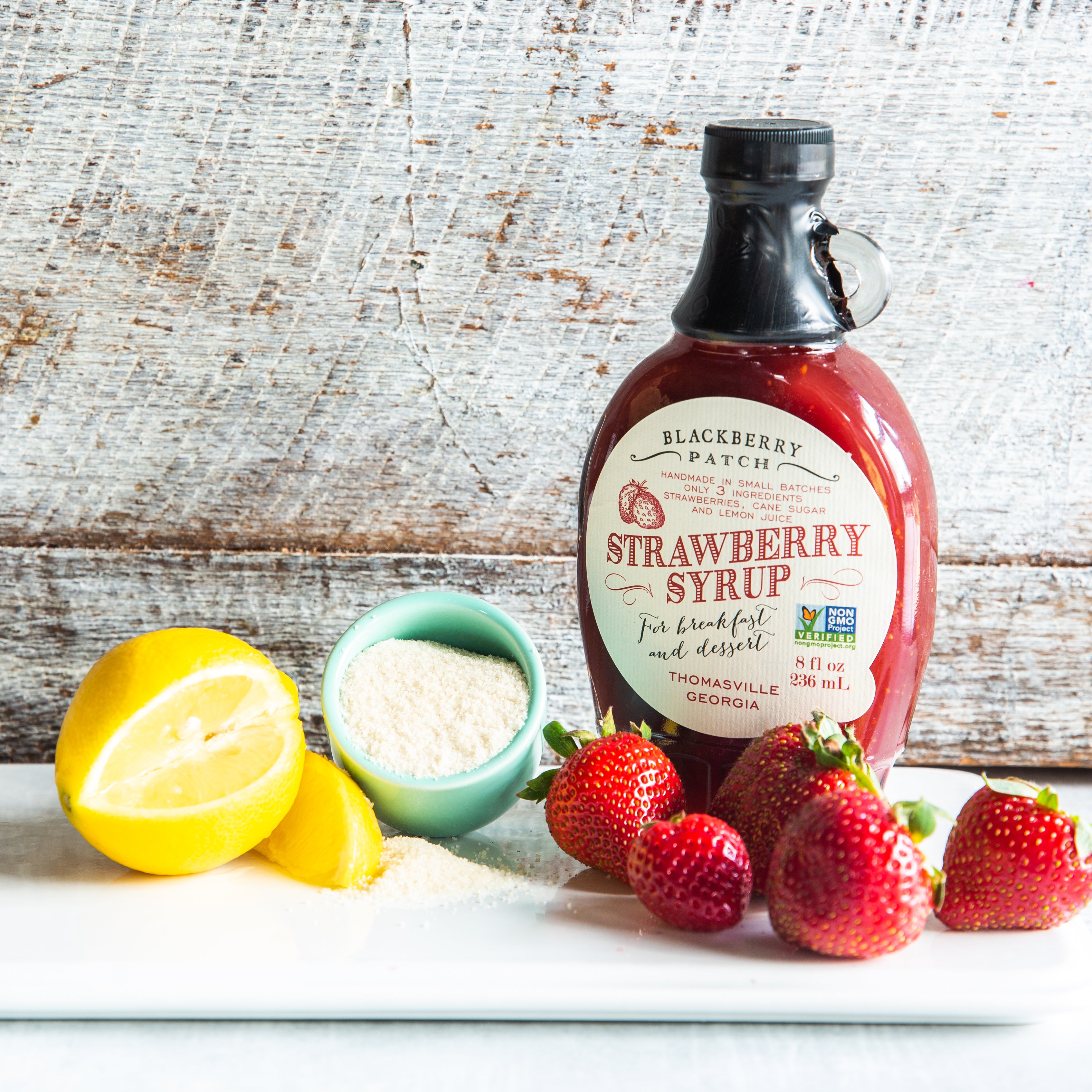 Strawberry Premium Syrup - Blackberry Patch Fruit Syrups, Preserves and ...